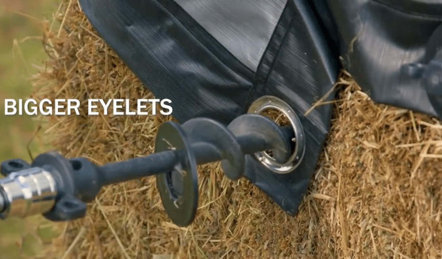 An Innovative way to Cover your Hay Stacks - ARK Tarps